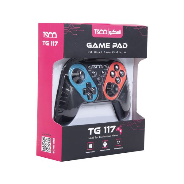 قیمت و خرید دسته بازی تسکو مدل TG 117 - نیکوکام